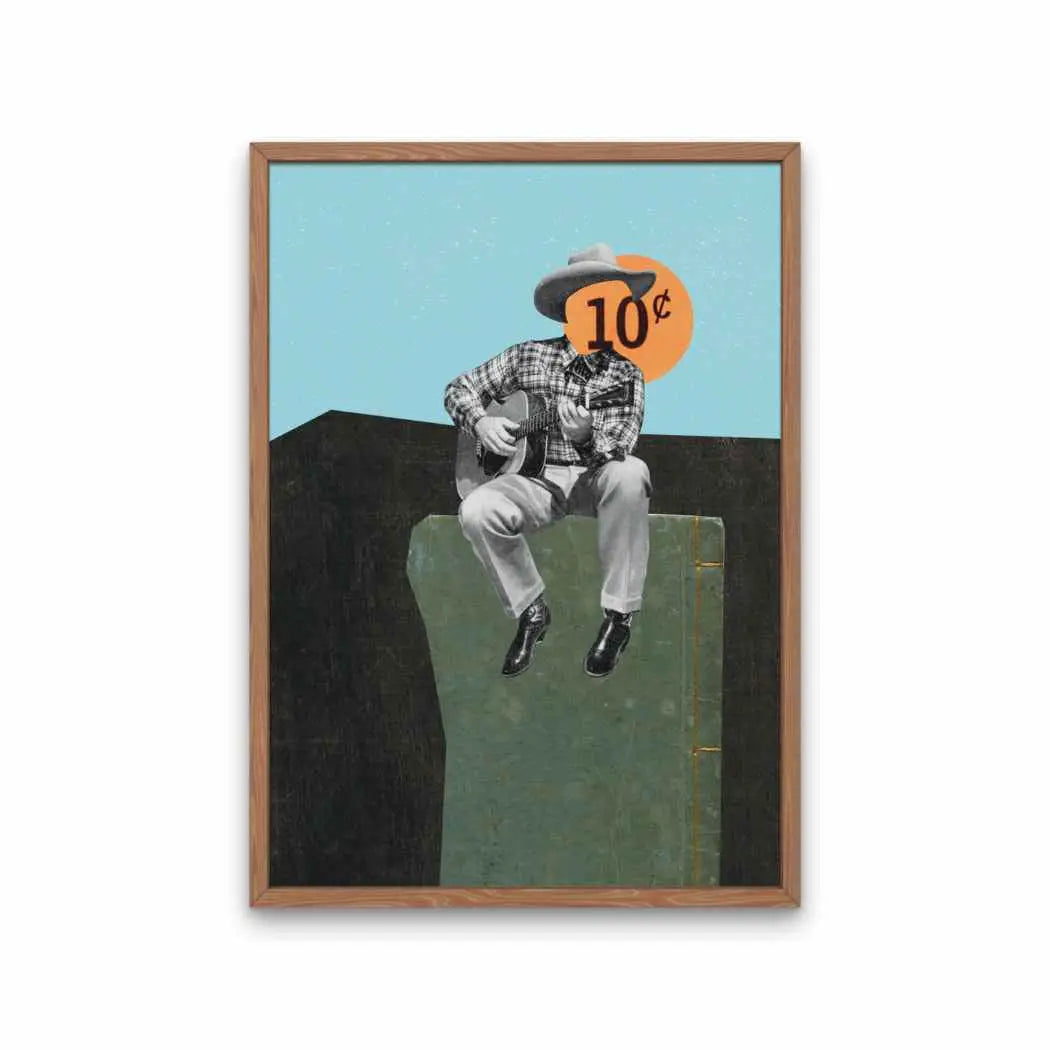 LKA Dime Store Cowboy Art Print – Rancho Diaz