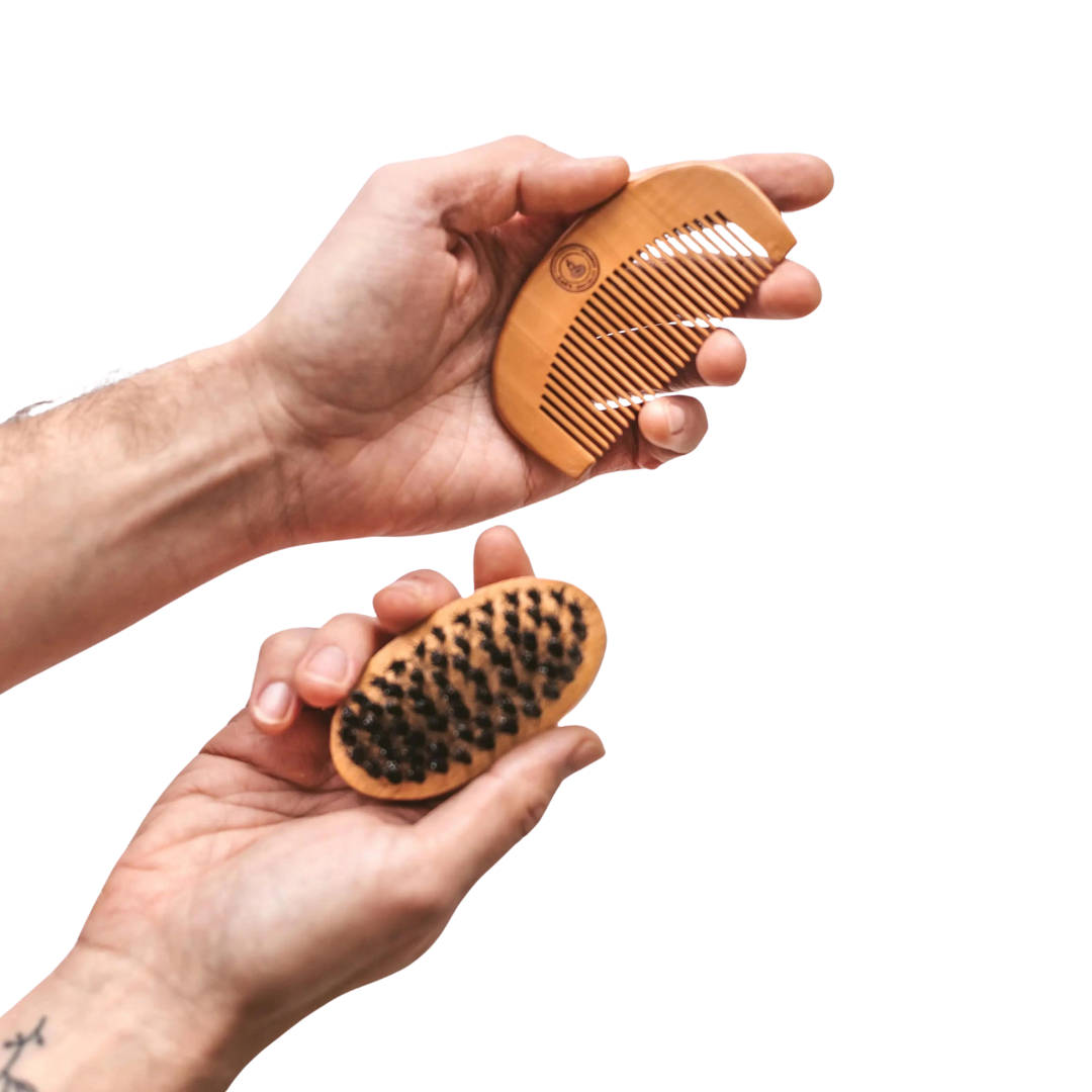 SAS Beard Brush and Comb Set – Rancho Diaz