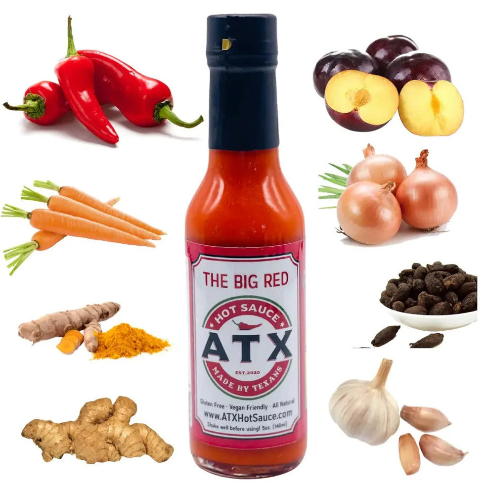AHS Big Red Hot Sauce – Rancho Diaz