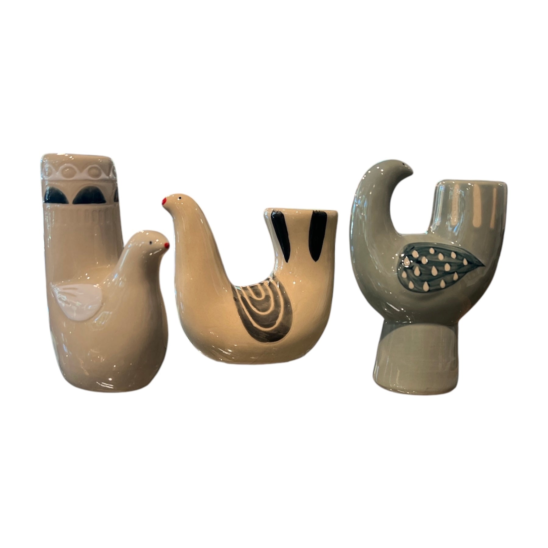 CCO Hand-painted Dove Shaped Taper Holders (Sold Separately) – Rancho Diaz