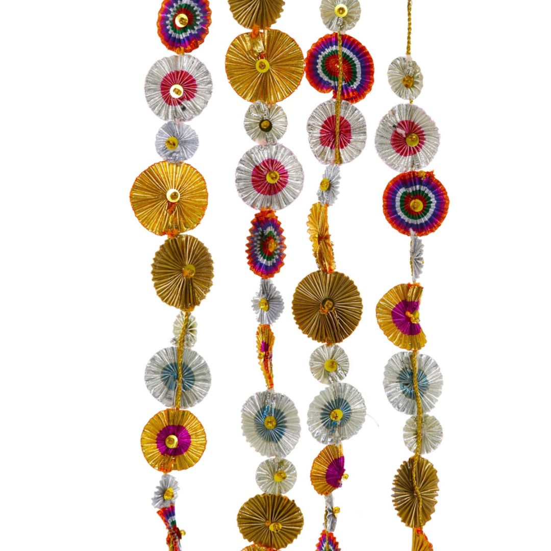 CFC Metallic Pinwheel Garland – Rancho Diaz