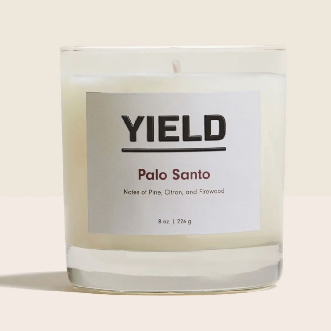 YLD** 6 oz Palo Santo Candle – Rancho Diaz
